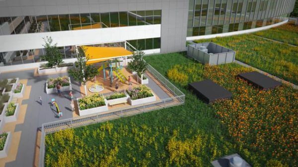 Mercy Health Riverside Roof Garden - Aecomviz